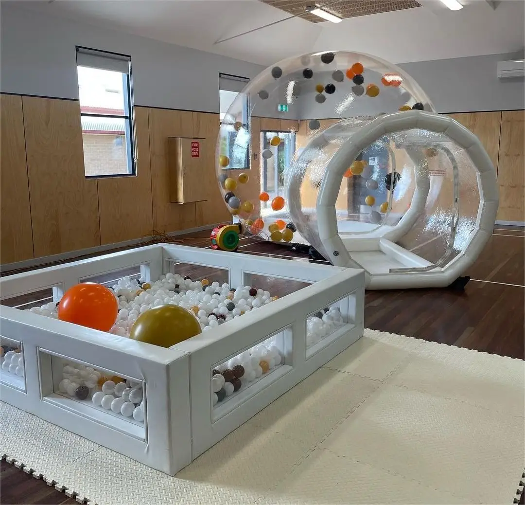 New Designed Transparent Ball Pit Kids Soft Play Equipment with Adults ...