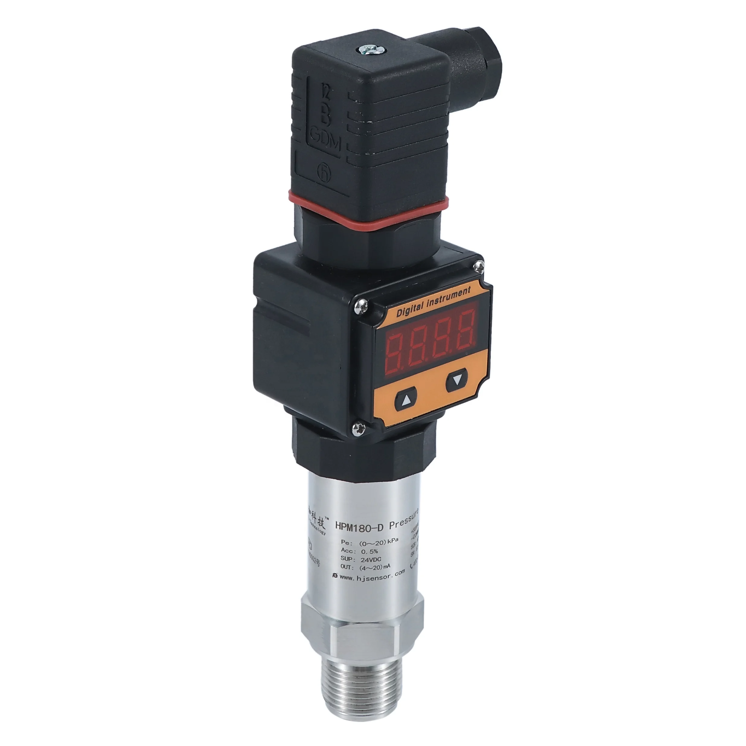Hpm180 High Precision Led Pressure Transmitter -100kpa~100mpa Stainless ...