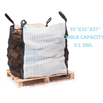 1m3 Bag Ventilated Plastic Containers 2 Cubic Meter Fibc Super Sack Pp ...