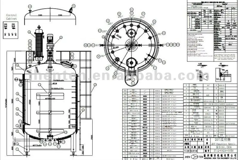Stainless Steel Jacketed Tank - Efficient Mixing Solutions
