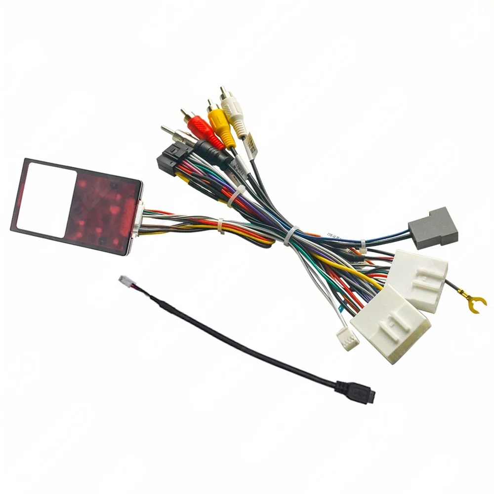Wiring Harness CAN Bus Decoder Connector Car Android Cable Adapter for ...