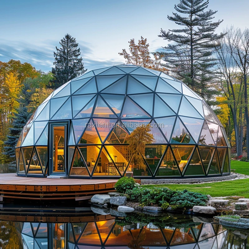 Eco Geodesic Dome Glass House Tent - Glamping Hotel
