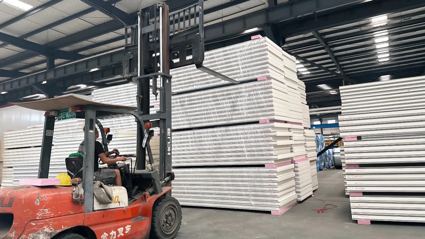 Cold Storage Room Pir Pu Polyurethane Sandwich Panel 100mm - Buy Pu ...