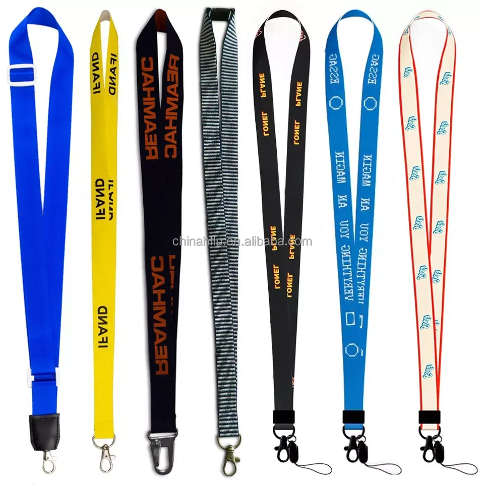 Sublimated Printing Blank Neck Id Badge Card Holder Anime Woven Satin ...