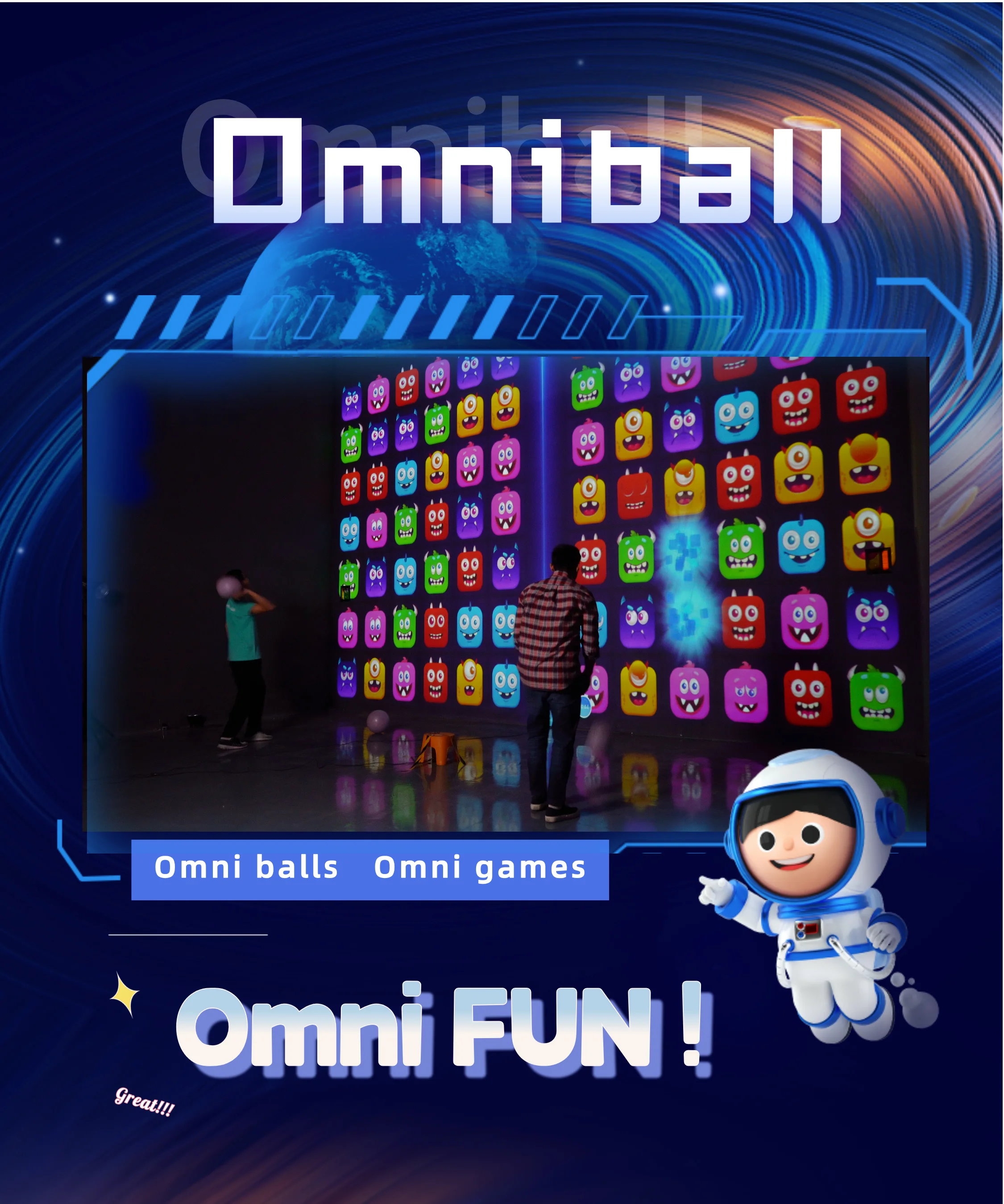 Omniball Multiplayer Game - Interactive Fun for All Ages