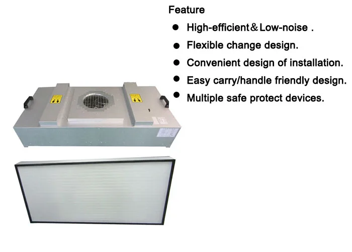 Clean Room HEPA Filters with Fan Filter Units for Air Purification