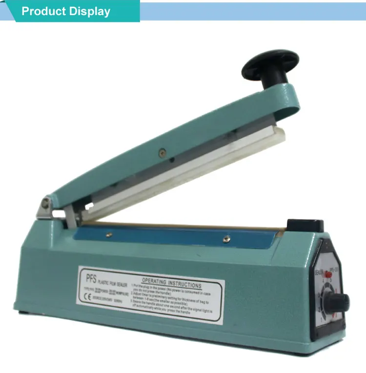 PFS-300Metal shell hand sealing machine Manual pulse sealing machine ...