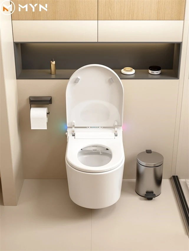 2024 High End White Wall Hung hang Ceramic Smart Electric Intelligent ...