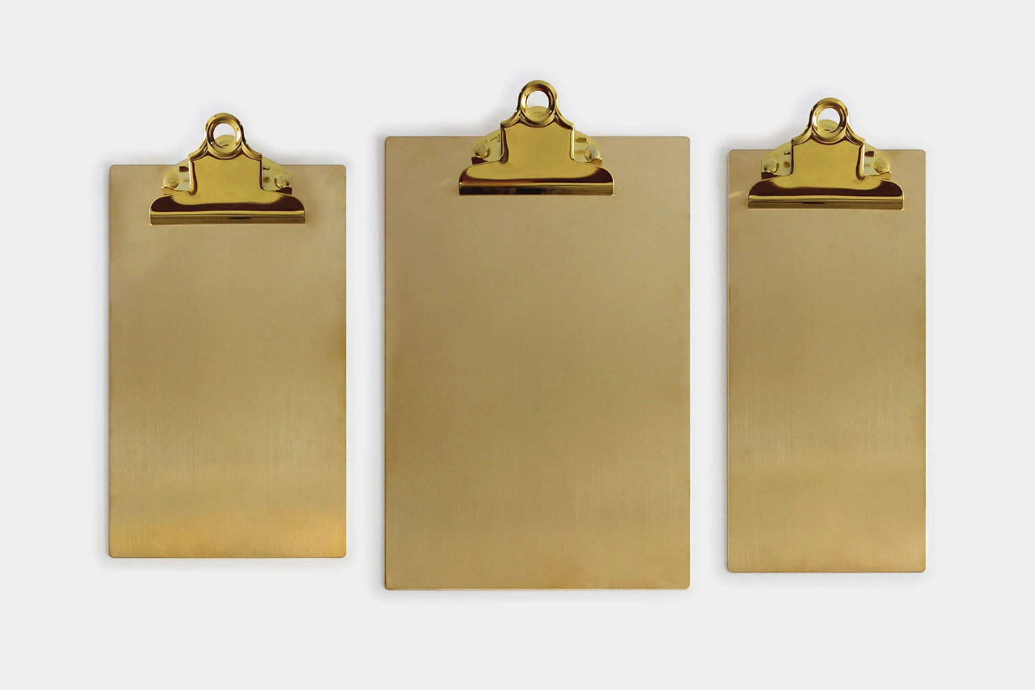 Solid Brass Check Presenters,Gold Storage Clipboard With Stainless ...