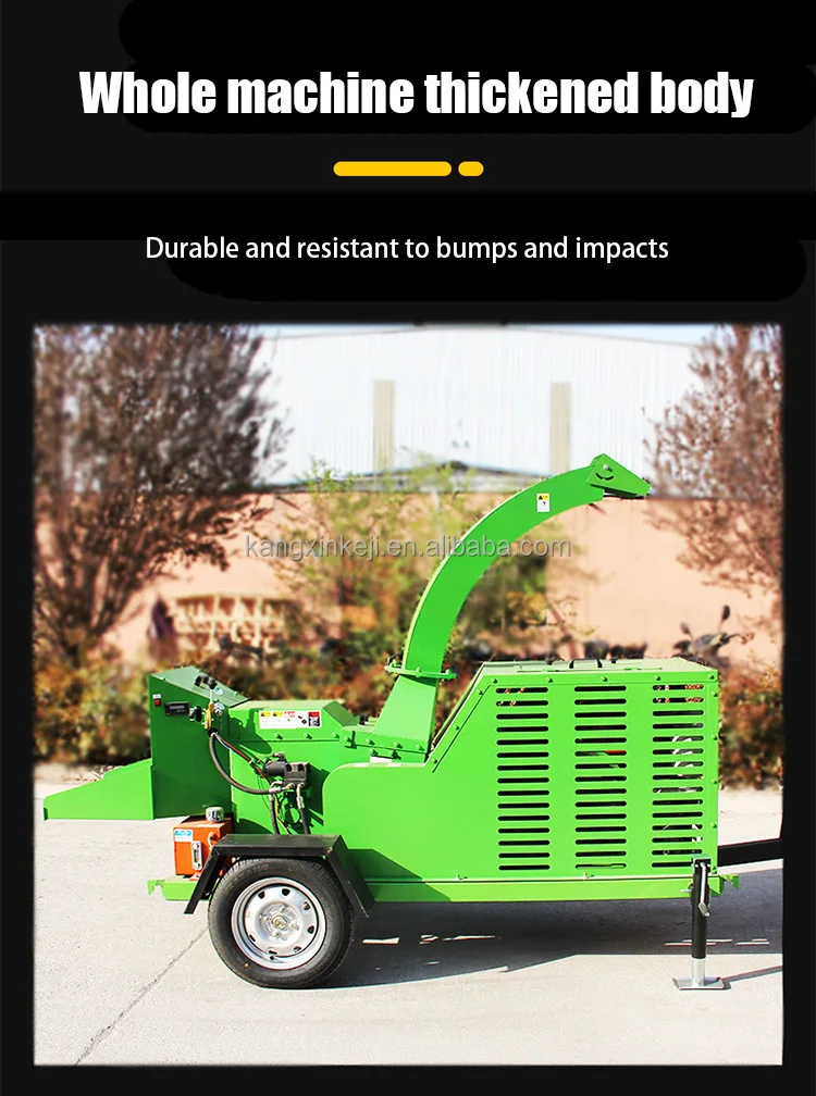 New Design Forest Mulcher Made Tree Shredders Chippers Mobile Crusher ...
