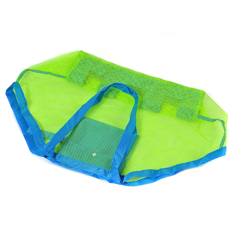 Extra Large Mesh Beach Bag Foldable Children Toys Bag Travel Storage ...