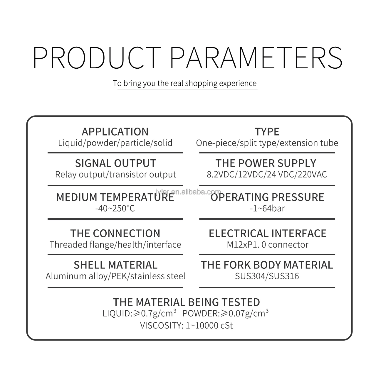 Tf-100 Ce Vibrating Tuning Fork Level Switch Point Level Detection For Alarm Monitoring And ...