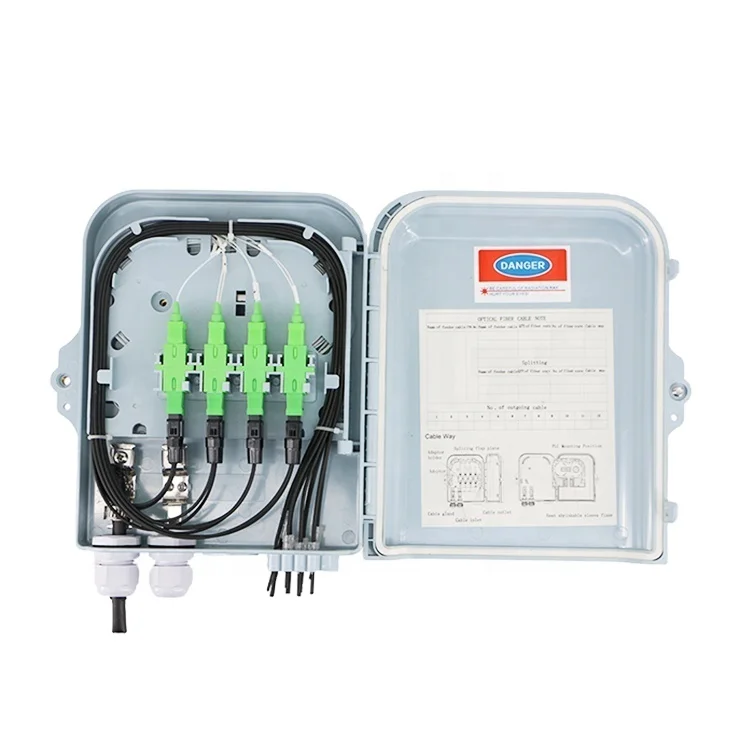 8 ports ftth pc abs odp fiber distribution box| Alibaba.com