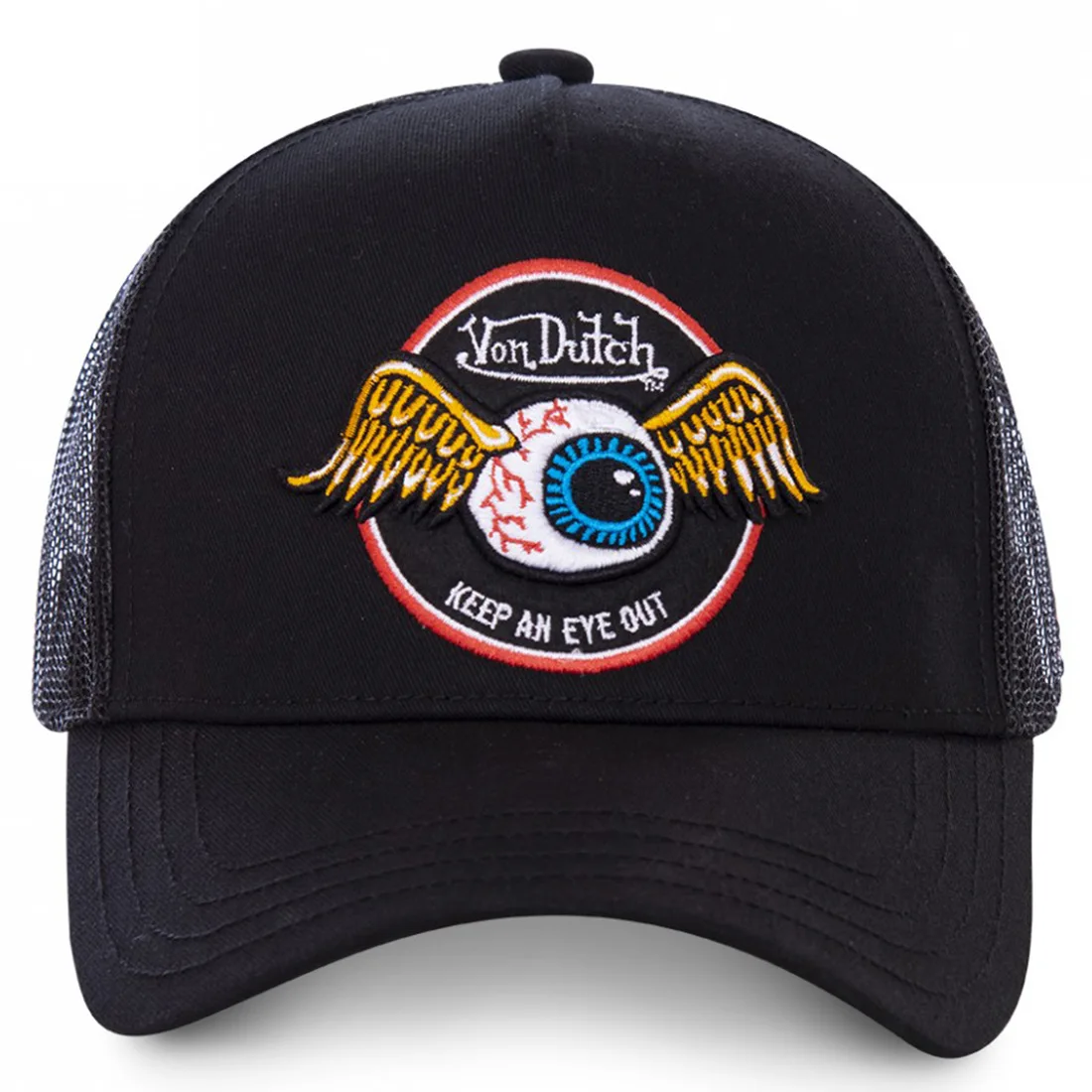 Custom Embroidered Dutch Trucker Hat - Perfect for Sports