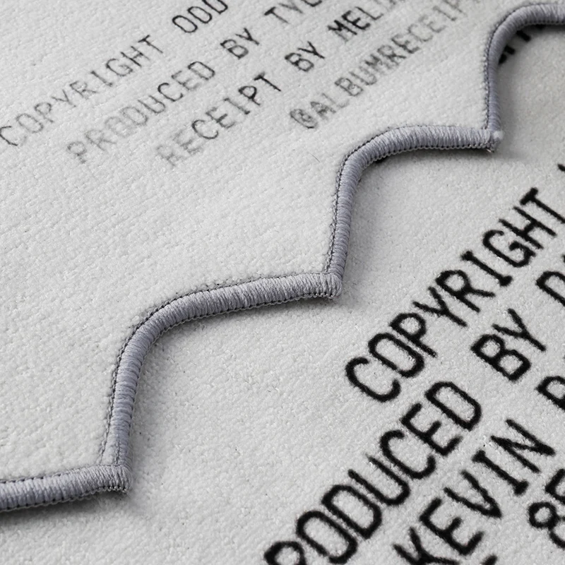 Custom Receipt Carpet 3d Printed Rugs Luxury Rugs Living Room Large ...