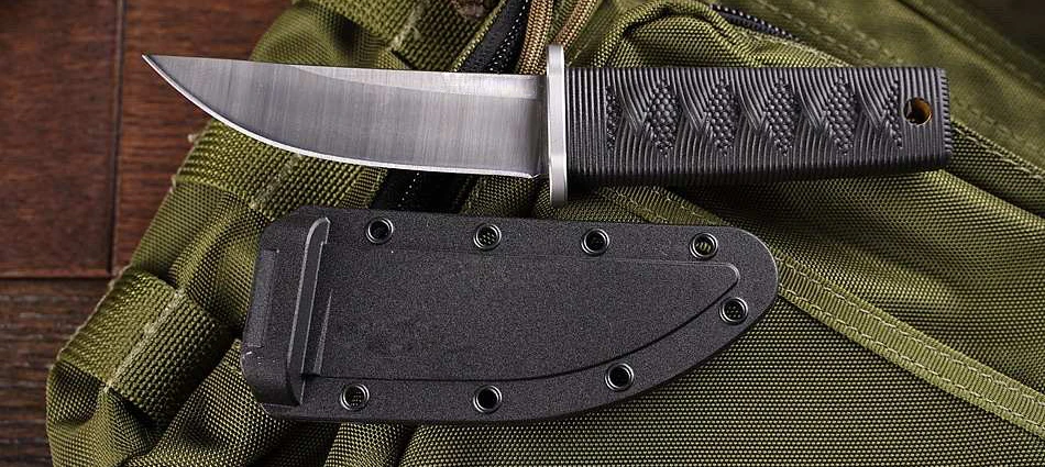 17db Mini Japanese Reinforced Point Fixed Blade Knife Kyoto Ii Samurai ...
