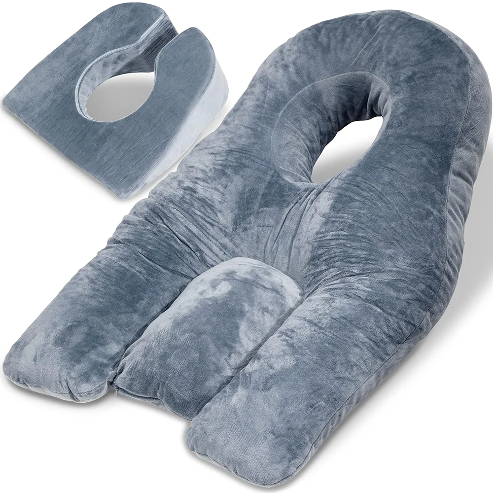 A204 Custom Sleeping BBL Eye Surgery Recovery Prone Face Custom Down ...