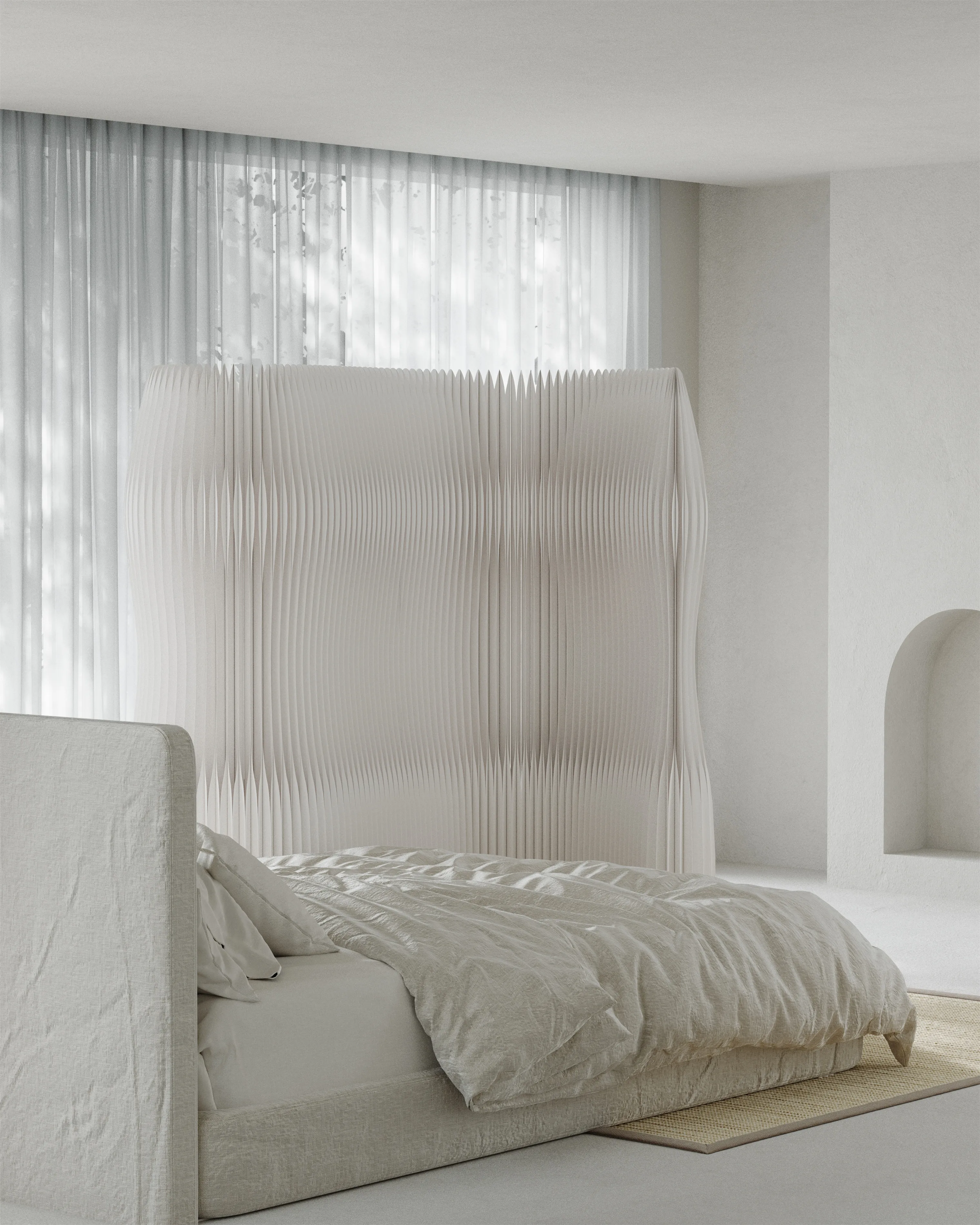 Ihpaper Movable Wall Partition - Flexible Room Divider