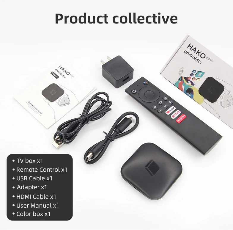 4K Android 11 Smart TV BOX 2GB 16GB 8GB Amlogic S905Y2 Quad Core 4K ...