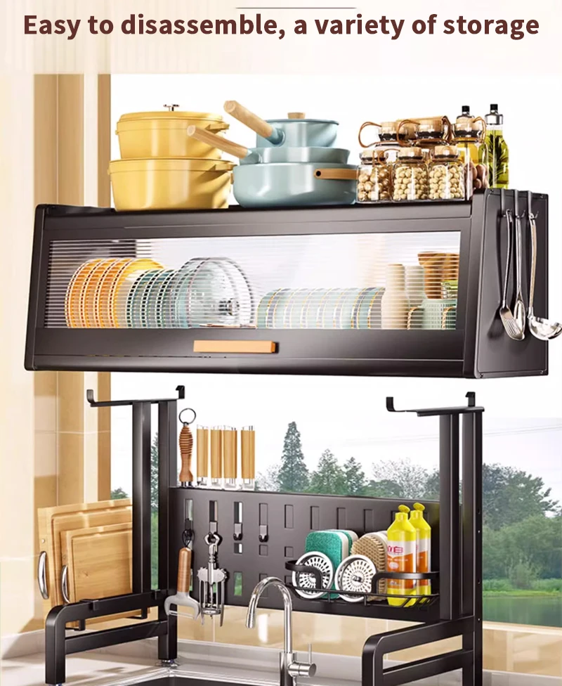 Kitchen Draining Rack for Dish Plate Bowl Large Kitchen Rack Dish ...