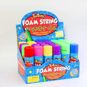 3oz Non-flammable Color Silly String Spray / Party Crazy String - Buy ...