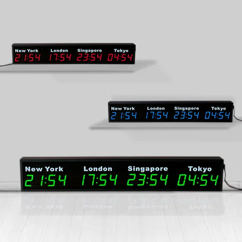 Cheetie Cp34 Digital Electronic 2.3 Inch World Clock Display Daylight ...