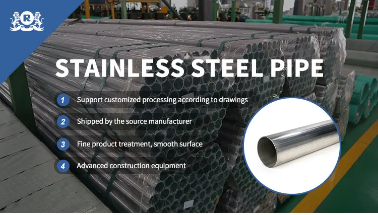 304 Stainless Steel Welded Tube Mirror Round Ss Pipe 201 316 316l 304l ...