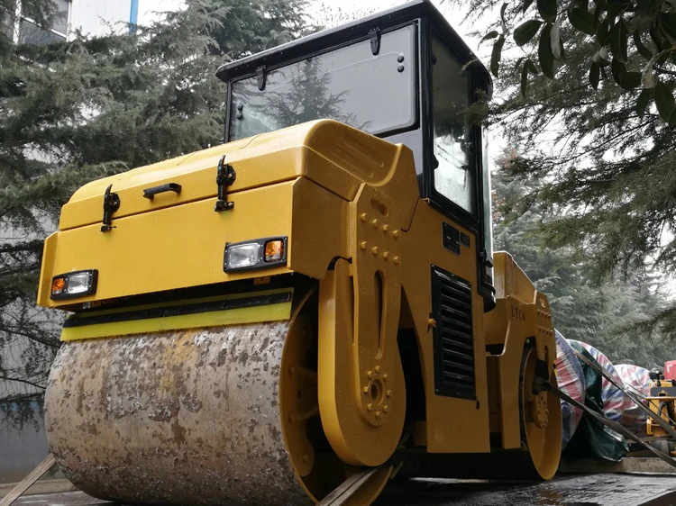 Lutong 6 Ton Soil Compactor Double Drum Road Roller Ltc6 For Sale - Buy ...
