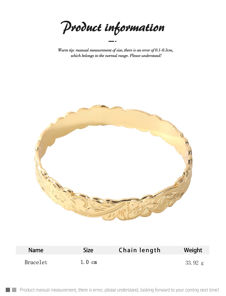 Cring Coco Hawaiian Bangle Hand Bangles Woman Real 18k Gold Plated ...
