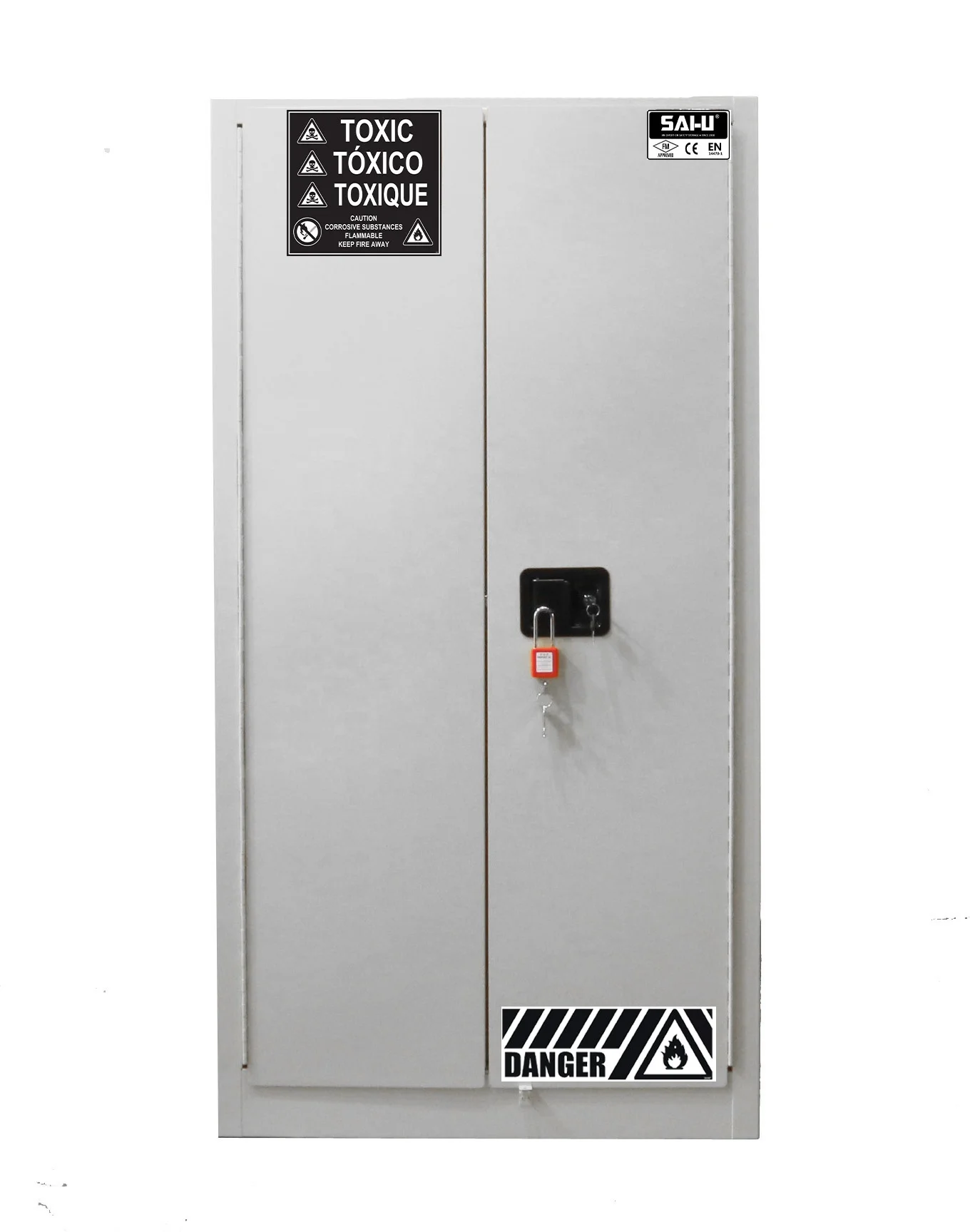 Sai-u Sc0060w Toxic Flammable Cabinets Chemical Storage Industrial Use ...