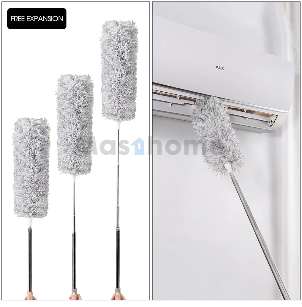 Masthome Telescopic Broom Duster - Flexible & Efficient