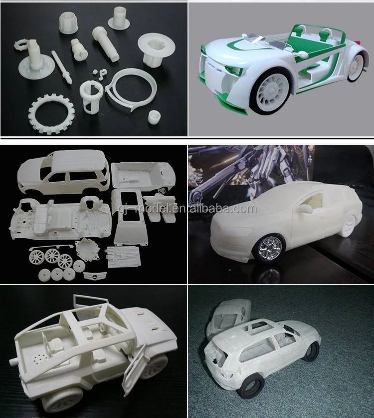 Custom 3D Printing Service - ABS Plastic & Metal Prototypes