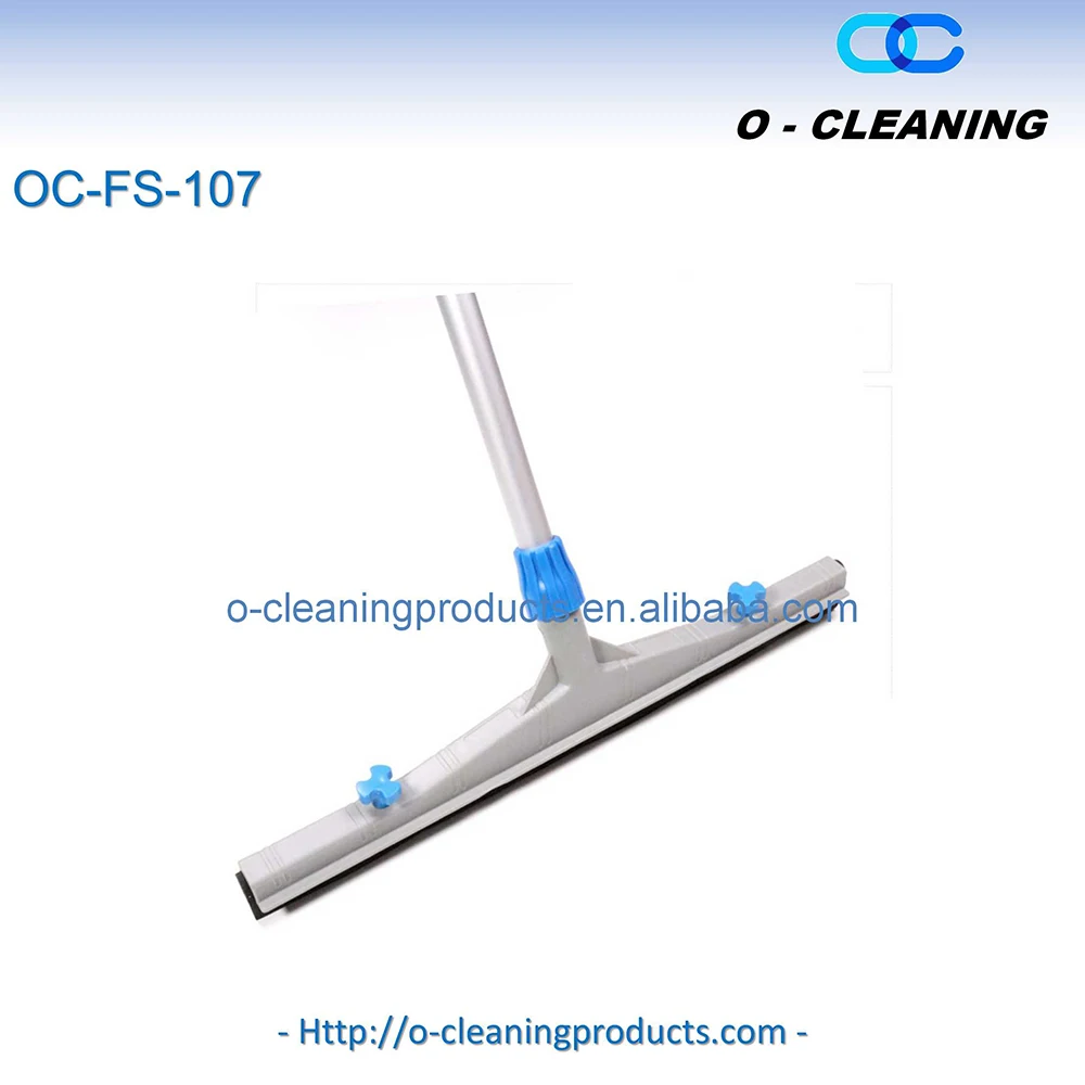 O-cleaning Upgraded Dual Foam Rubber Blade Floor Squeegee With Durable ...
