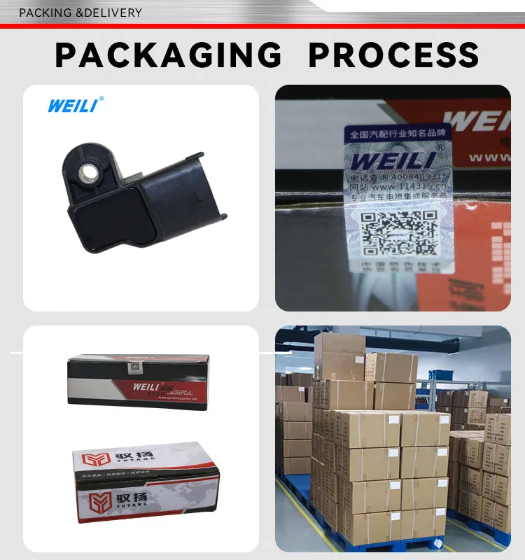 Weili Auto Map Sensor Intake Air Pressure Sensor For Chevrolet Wuling ...