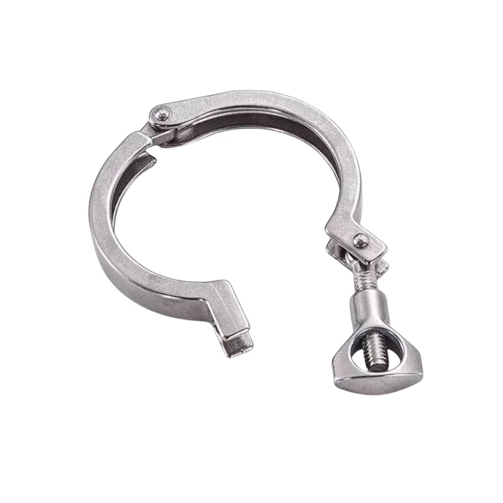 Sanitary Fastener Cast Clamp 304/201 Stainless Steel Joint Chuck Hoop ...