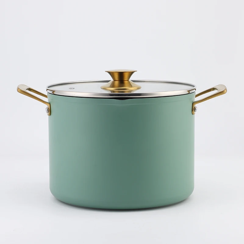 11pcs Nonstick Frying Pan Saucepan Casserole Aluminum Pots and Pans ...