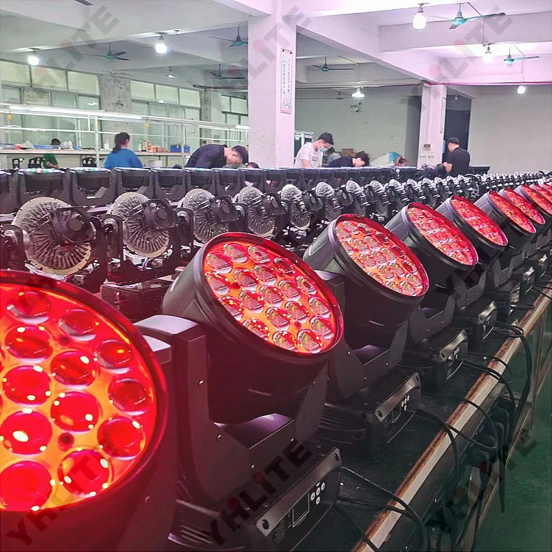 Factory Price Stage Lighting Mac Aura 19x15w Led Moving Head Light Rgbw ...