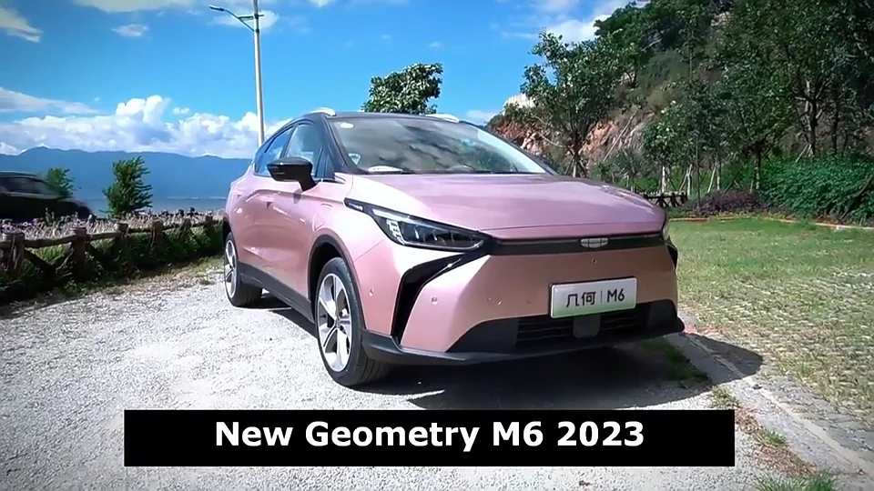 Geely Geometry M6 450km 5 Seat Small Sport New Energy Vehicles Electric Chinese Cars Adult Suv ...