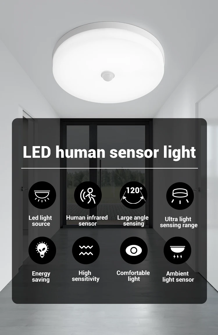 Smart Outdoor Balcony Courtyard Lighting Electric Ac85-265v Ceilling ...