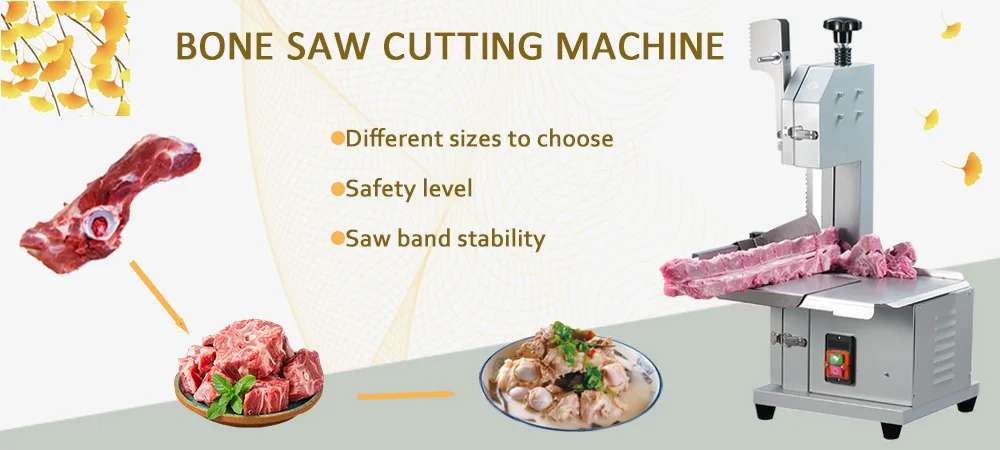 3.0kw High Efficient Bone Sawing Machine for Meat Cutting