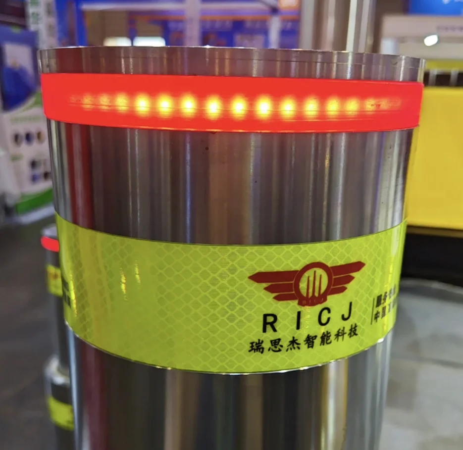 K4 K8 K12 Hydraulic Powered Bollards 900mm Parking Automatic Rising ...