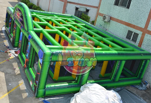 Customize Size 15mx15m Inflatable Maze Arena for Laser Tag
