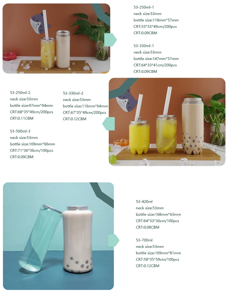 Clear Plastic Soda Cans - Perfect for Juices & Drinks