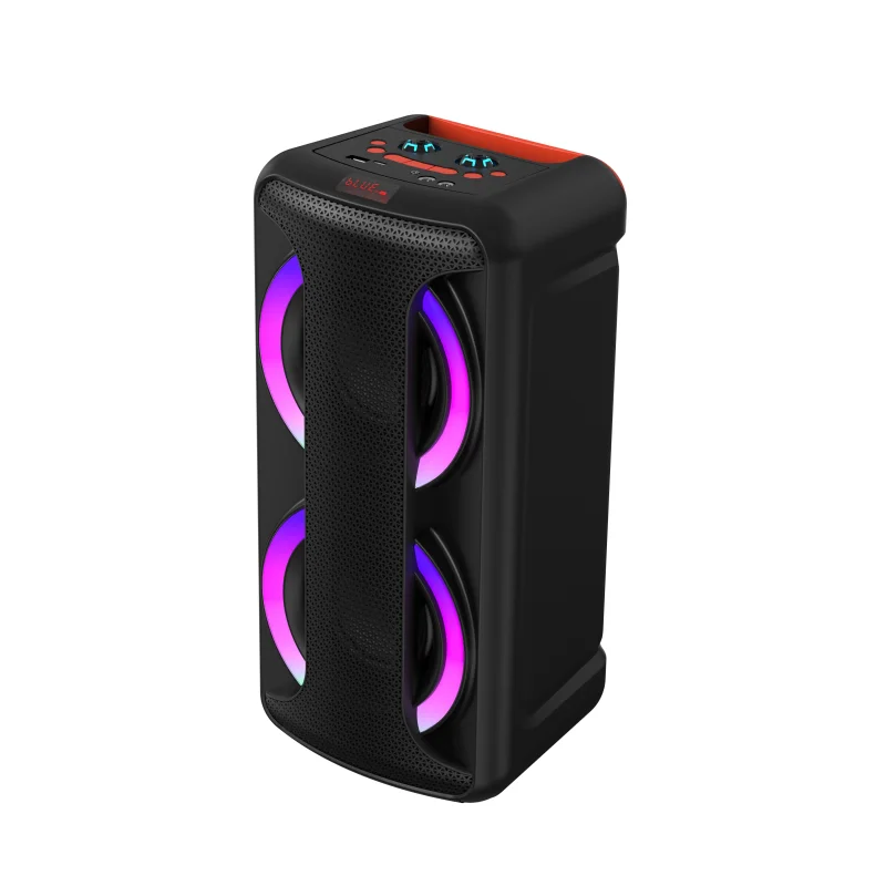 20w Dual 4 Inch Partybox Party Speaker Boombox Waterproof Karaoke ...