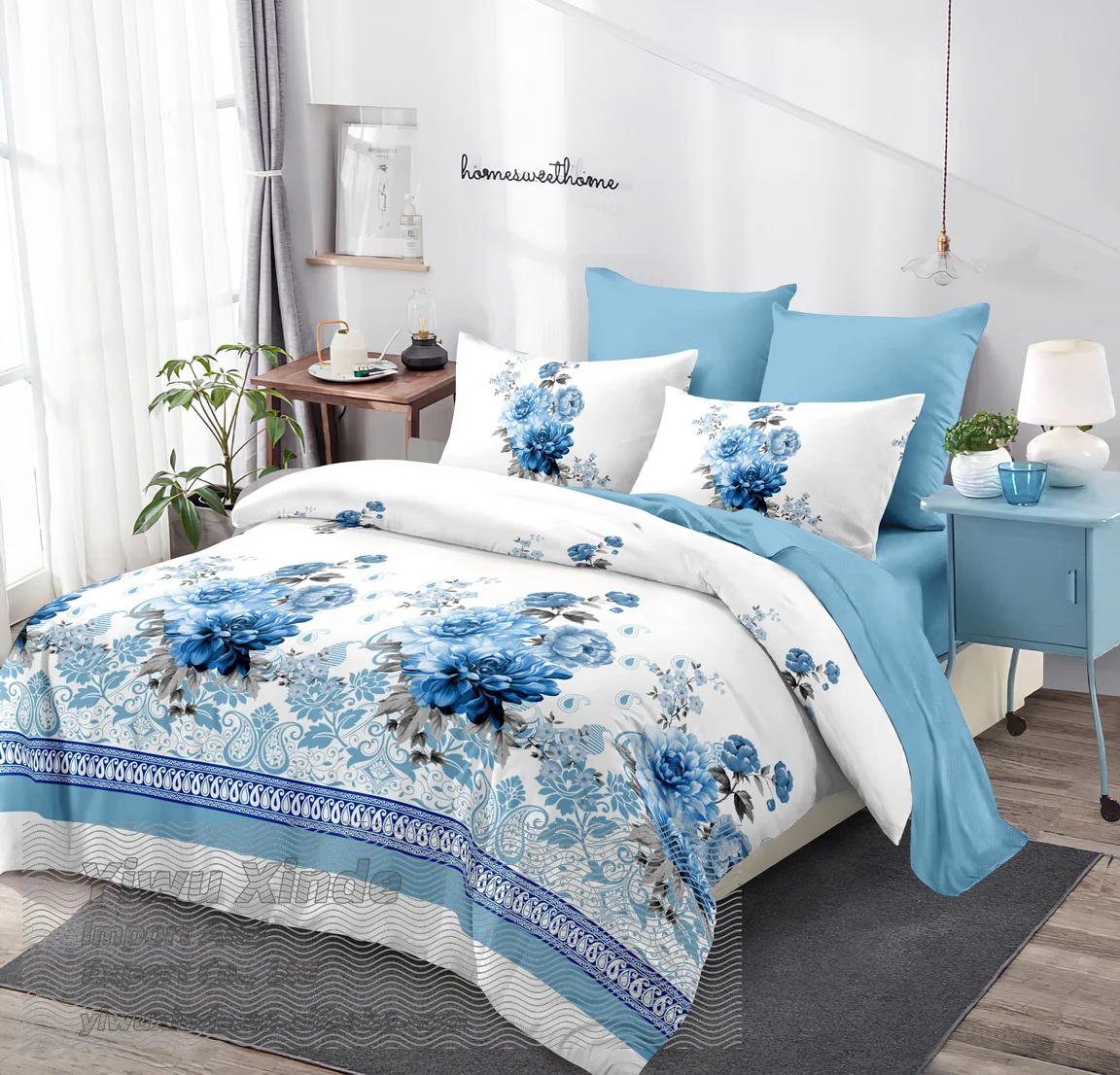 Wholesale 6 Piece King Size Bet Sheet Set - Cotton Bedding