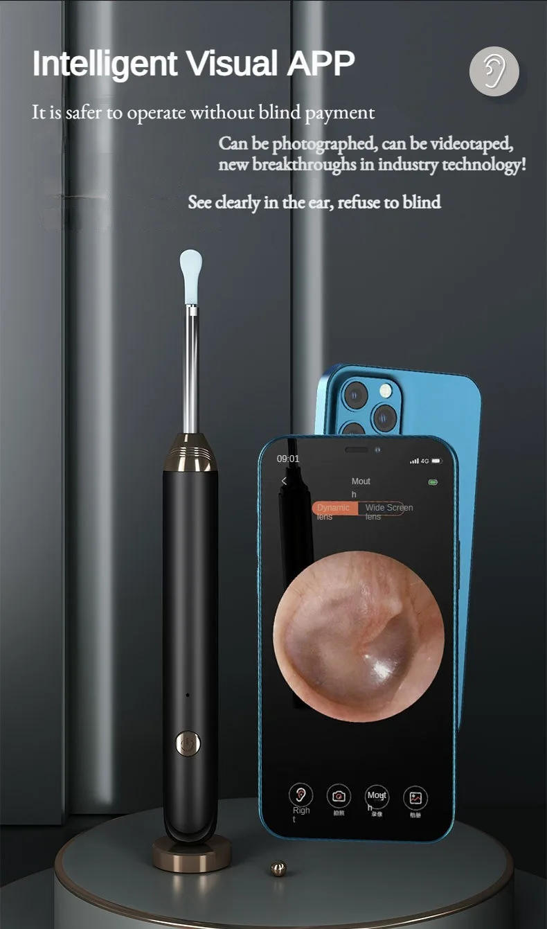 H29 Visual Ear Cleaner For The Whole Family/waterproof Hd Visual Ear ...