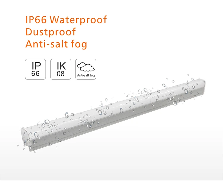 Outdoor Ip66 Aluminum Surface Linear Led Outdoor Light Dmx512 Rgbw ...