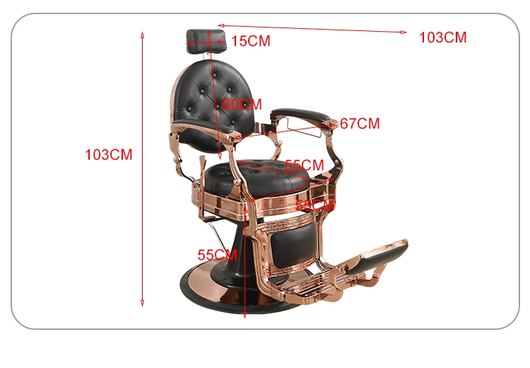 Wholesale Salon Hair Furniture Styling Barber Chair Modern Hair Chairs ...