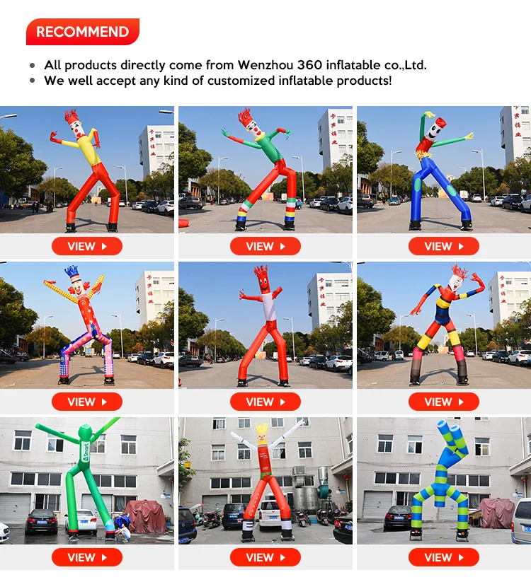 Customized Advertising Inflatable Sky Dancer,Inflatable Windy Man ...