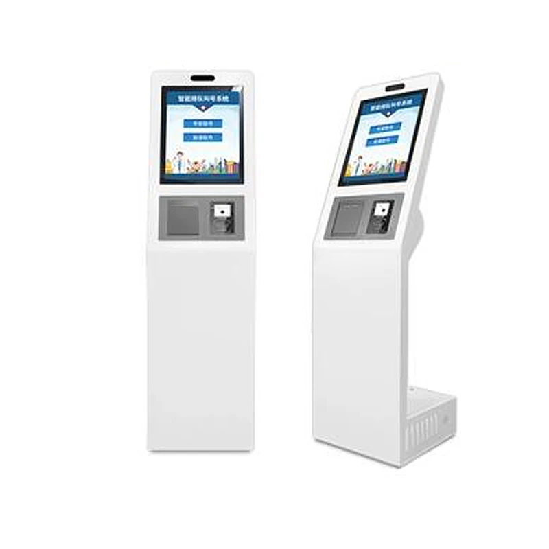 Customized Ticket Kiosks - A3 A4 B5 Printing Kiosk with LCD Touch Screen